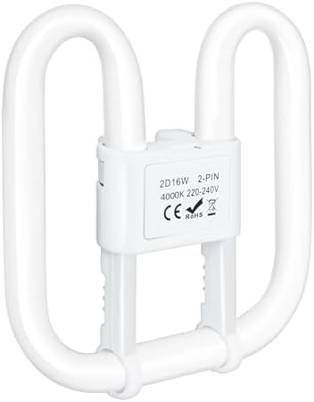 GR8 2-PIN 16W Compact Fluorescent Lamp Non-Dimmable Neutral White 4000K ...