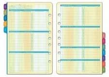 Amazon.com : DTM09633 - Refill For Flavia Calendar, Jan-Dec, 2PPW, 5-1 ...