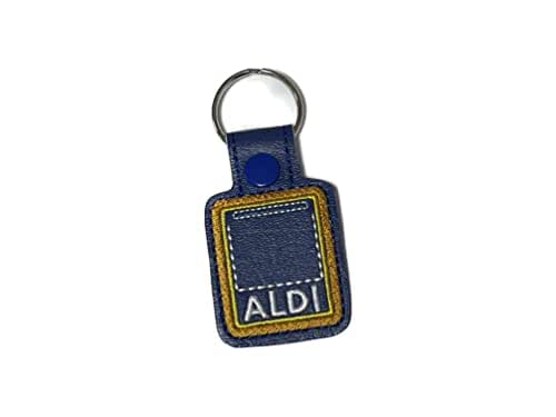 Amazon.com: Aldi keychain, Aldi Quarter Holder Keeper Keychain ...