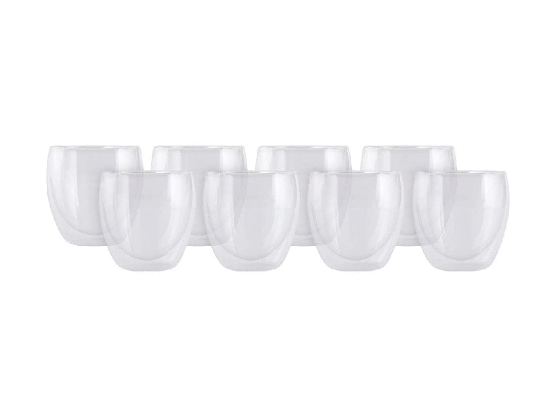 Maxwell & Williams Blend Double Wall Cup 250ML Set of 8 Gift Boxed ...