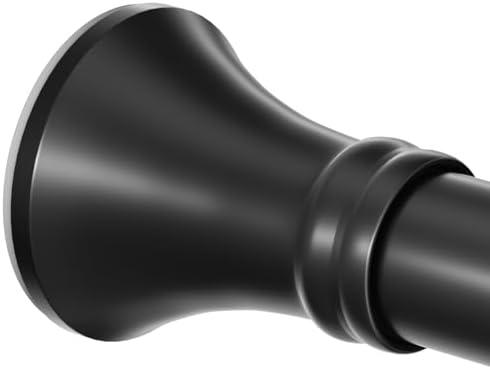 Amazon.com: YNL Matte Black Shower Curtain Rod 36-84 Inch(3-7ft), No ...