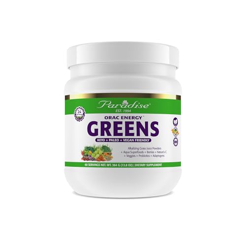 Paradise, ORAC Energy Greens Powder Extract, Super Antioxidants ...