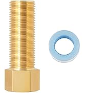 Amazon.com: Brass Pipe Fittings, SUNGATOR 1/2 Inch Male x 1/2 Inch ...
