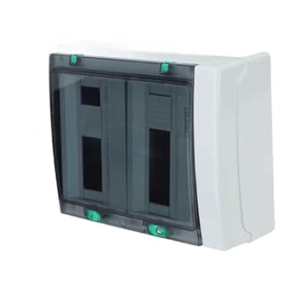 24 Way Distribution Box Waterproof, DIN Rail Electrical Case Enclosure ...