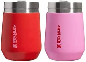 Amazon.com: Stanley 2pk 10 oz Stainless Steel Everyday Go Tumblers ...
