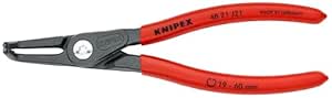 KNIPEX - 48 21 J21 Tools - Precision Circlip Pliers, Internal, 90 Degree Angled, 3/4"-2 3/64 ...