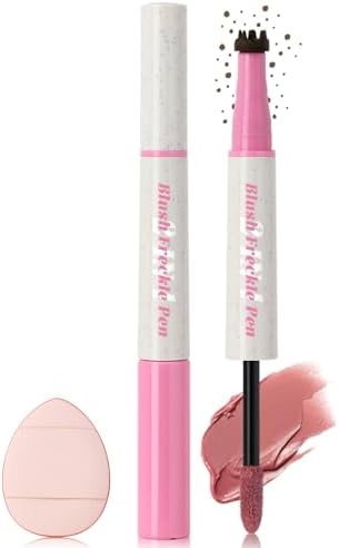 Amazon.com : HOSAILY Freckle Blush Pen, 2in1 Light Brown Faux Freckle ...