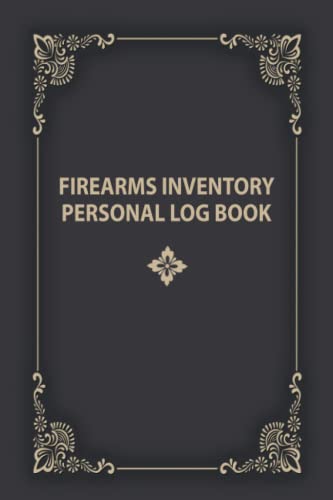 Snapklik.com : Firearms Inventory Personal Log Book Organizer ...
