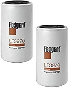 Amazon.com: LF3970 Fleetguard Lube Filter (Pack of 2), Replaces ...