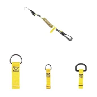 3M Fall Protection For Tools,1500060, Clip2Loop Coil Tether For Small ...