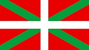 American Vinyl Basque Country Flag Shaped Sticker (Logo Spain Spanish ...