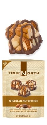 Amazon.com : True North Chocolate Nut Crunch 5 Oz, Pack of 2 : Candy ...