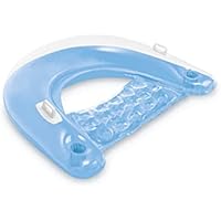Amazon.com: Intex Sit N Float Inflatable Lounge, 60" X 39", 1 Pack ...