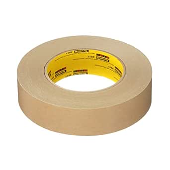 Amazon.com: 3M Flatback Tape 2517, General Purpose, Kraft Paper Backing ...