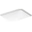 KOHLER K-20000-7 Black Caxton Rectangle 20-5/16 in. x 15-3/4 in ...