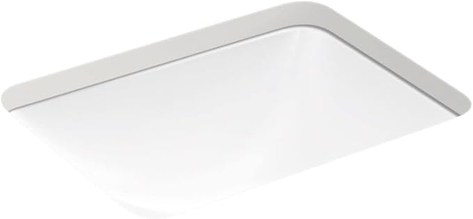 KOHLER K-20000-0 Caxton Under-Mount Bathroom Sink, White, Vessel Sinks ...