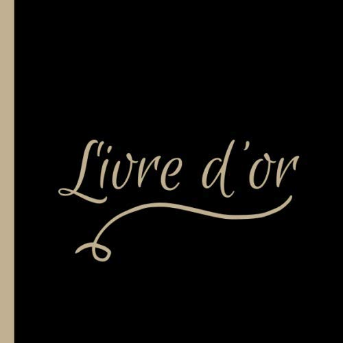 Livre d'or: Livre d'or et de souvenirs style classique pour chambres d ...