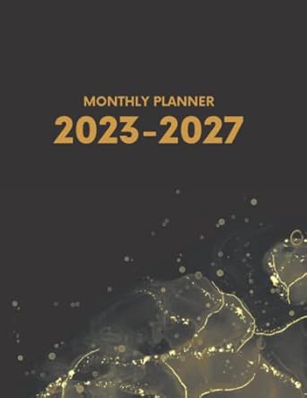 Amazon.com: 2023 - 2027 Monthly Planner / Calendar: 5 Years Planner ...