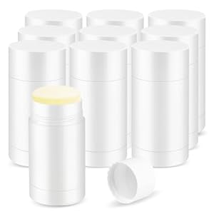Amazon.com: glasstore 10 Pcs Empty Deodorant Containers Bottom Fill ...