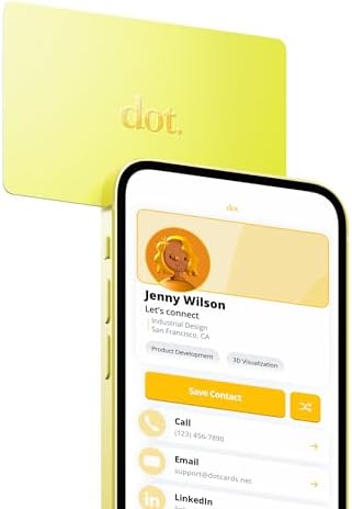 Amazon.com: dot. Card - Digital Business Card - Tap to Share - iPhone ...