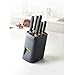 Amazon.com: Joseph Joseph LockBlock Stainless Steel Knife Set with Self ...