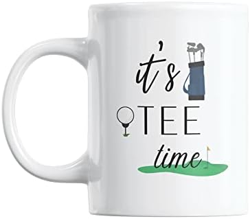It's Tee Time Golf 15oz Large Mug Cup : Amazon.co.uk: Home & Kitchen