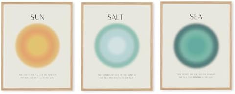 Amazon.com: Boat Wades Coastal Room Decor-Beachy Wall Decor,Sun Salt ...