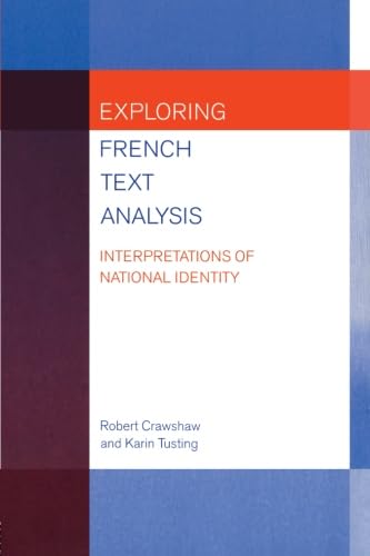 Amazon.com: Exploring to French Text Analysis: 9780415184083: Crawshaw ...