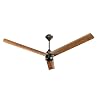 Buy LUKER size zero crown BLDC ceiling fan 28watts- (Black Copper teak ...