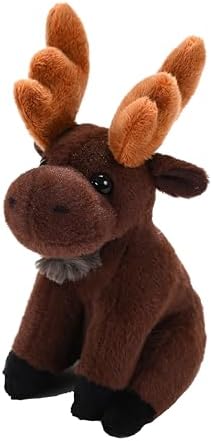 Buy WILD REPUBLIC Splendors Moose, Stuffed Animal, 6 Inches, Gift for ...