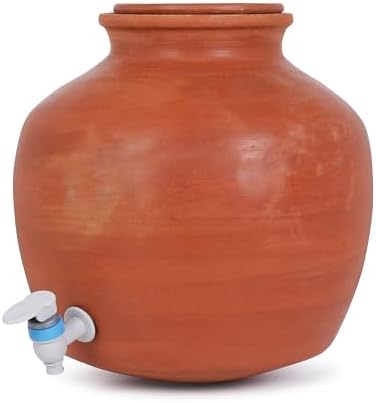 Buy Handmade Desi Matka 7 Liter | Clay Water Pot for Drinking Water ...