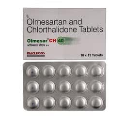 Olmesar CH 40mg/6.25mg - Strip of 15 Tablets : Amazon.in: Health ...
