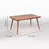 KENDALWOOD™ Furniture | 1 Year Warranty | Dining Table(57x35) with 4 ...