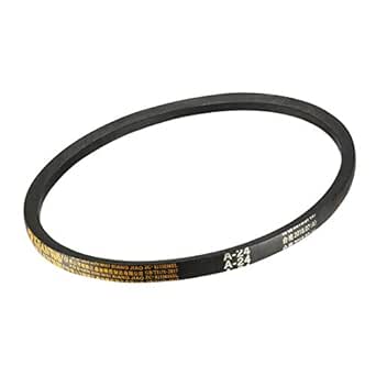 uxcell A24 Drive V-Belts 24" Inner Length 13mm Width 8mm Thick JIS ...