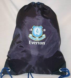 Everton F.C. OFFICIAL CREST GYM BAG : Amazon.co.uk: Sports & Outdoors