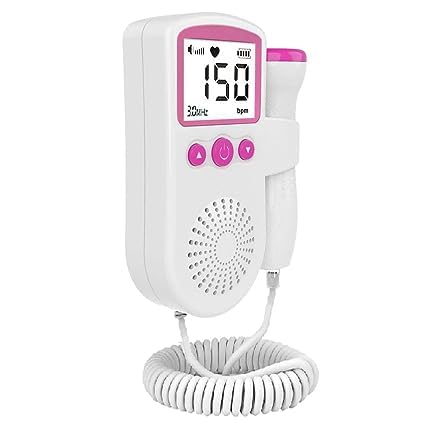 Criticare Fetal Doppler Heart Rate Monitor with Headphone Jack Built in ...