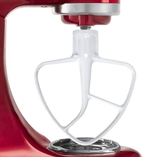 Amazon.com: Podoy K45B Coated Flat Beater Compatible with Kitchenaidd 4.5-QT Mixer Bowl Tilt ...