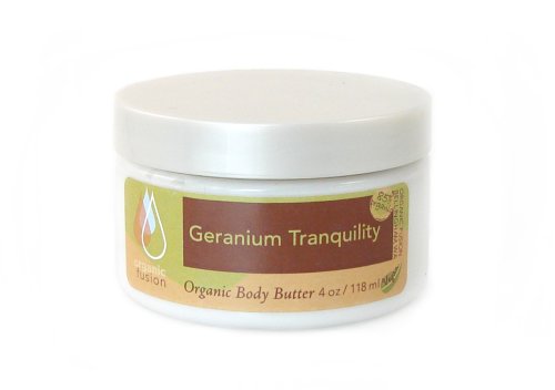 Amazon.com : Organic Fusion Organic Body Butter, Geranium Tranquility ...