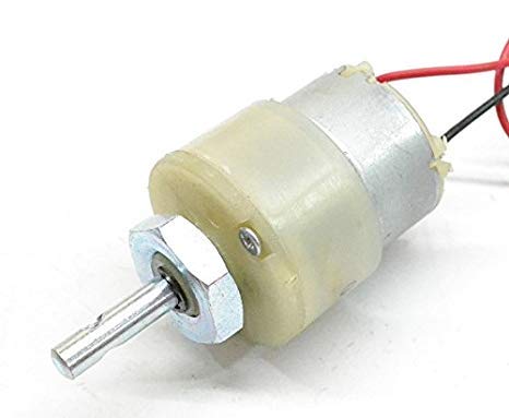 Setspares 12V DC 10 Rpm Gear Motor For Robotics & Educational Projects ...