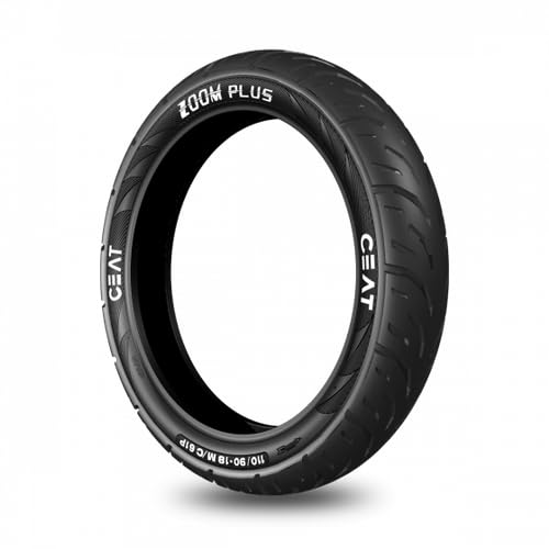 CEAT 140/70-17 ZOOM PLUS 66P TUBELESS TYRE | Rear | Car Tyre for Front ...