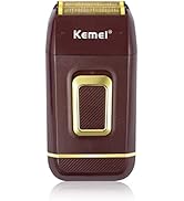 Amazon.com: KEMEI Foil Shaver Double Electric Shaver for Men ...