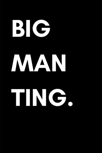 BIG MAN TING: Notebook: Journals, YuteTing: 9781982989729: Amazon.com ...