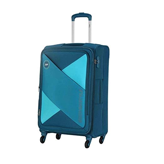 VIP SKYBAGS Converge Plus Polyester TSA Lock Soft Trolley Medium 69cm ...