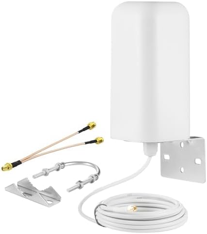 Amazon.com: High Gain 10dBi SMA Male Wide Band 600-6000mhz 4G LTE 5G ...