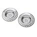 Wenko 4930302100 Sink Strainer Set of 2 7 cm Stainless Steel : Amazon ...
