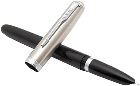 crewtone 20381 Jinhao 86 Classic Fountain pen Black Acrylic Body Hooded ...