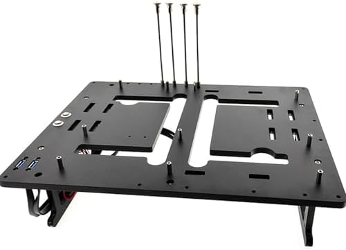 Amazon.com: Open Air Frame Computer Case PC Test Bench Aluminum ...