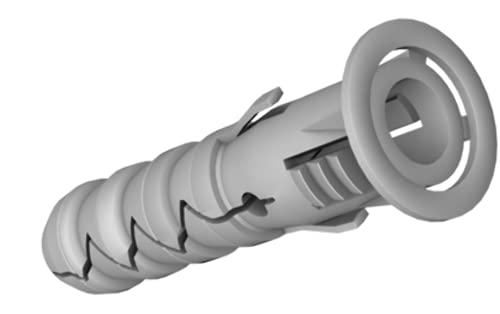 SS8 M10 x 50mm (Pack of 40) Wall Plugs Heavy Duty Rawl Plug Fixing with ...