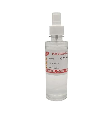 IPA (Isopropyl Alcohol) Solution PCB Cleaner Spray 99% Type 250ml ...