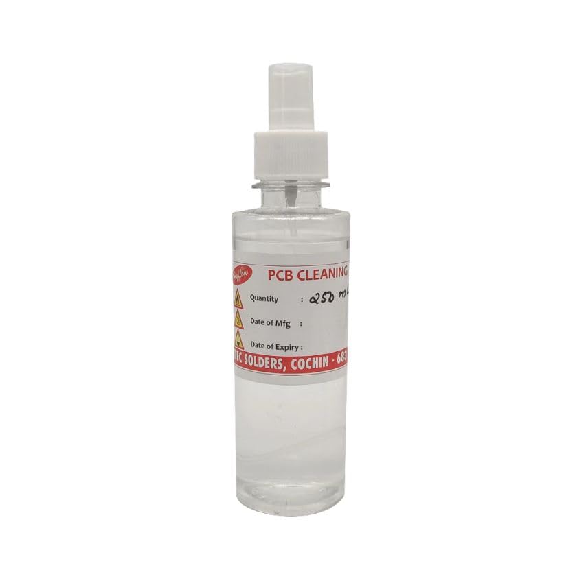 IPA (Isopropyl Alcohol) Solution PCB Cleaner Spray 99% Type 250ml ...